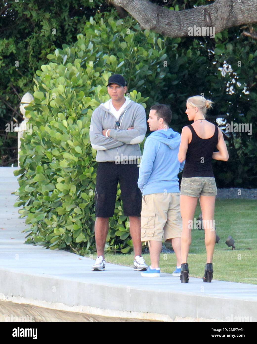 EXCLUSIVE!! A Rod's new gal pal Ella Magers visits A Rod at his newly ...