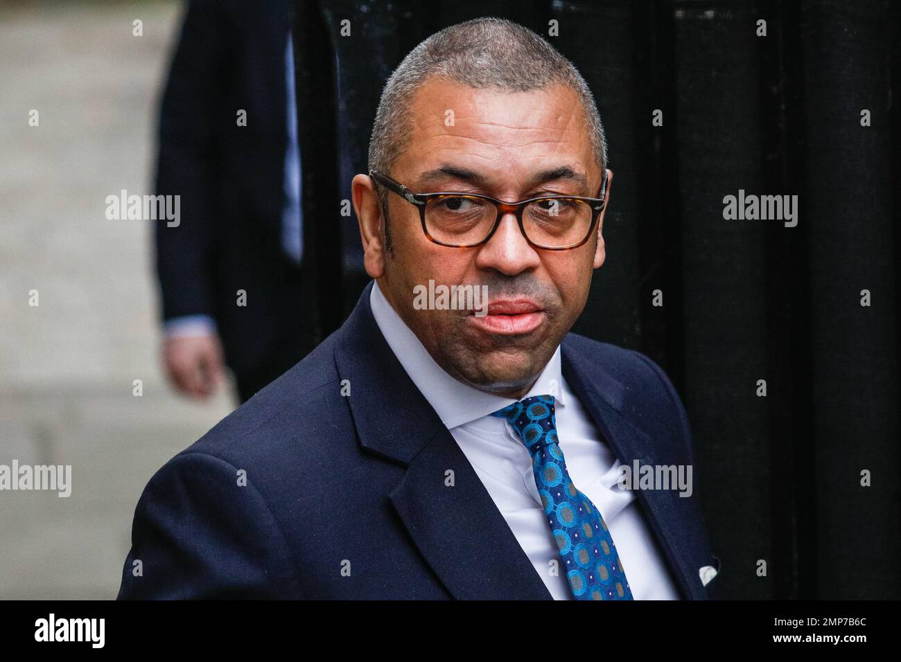 London, UK. 31st Jan, 2023. James Cleverly, MP, Secretary of State for ...