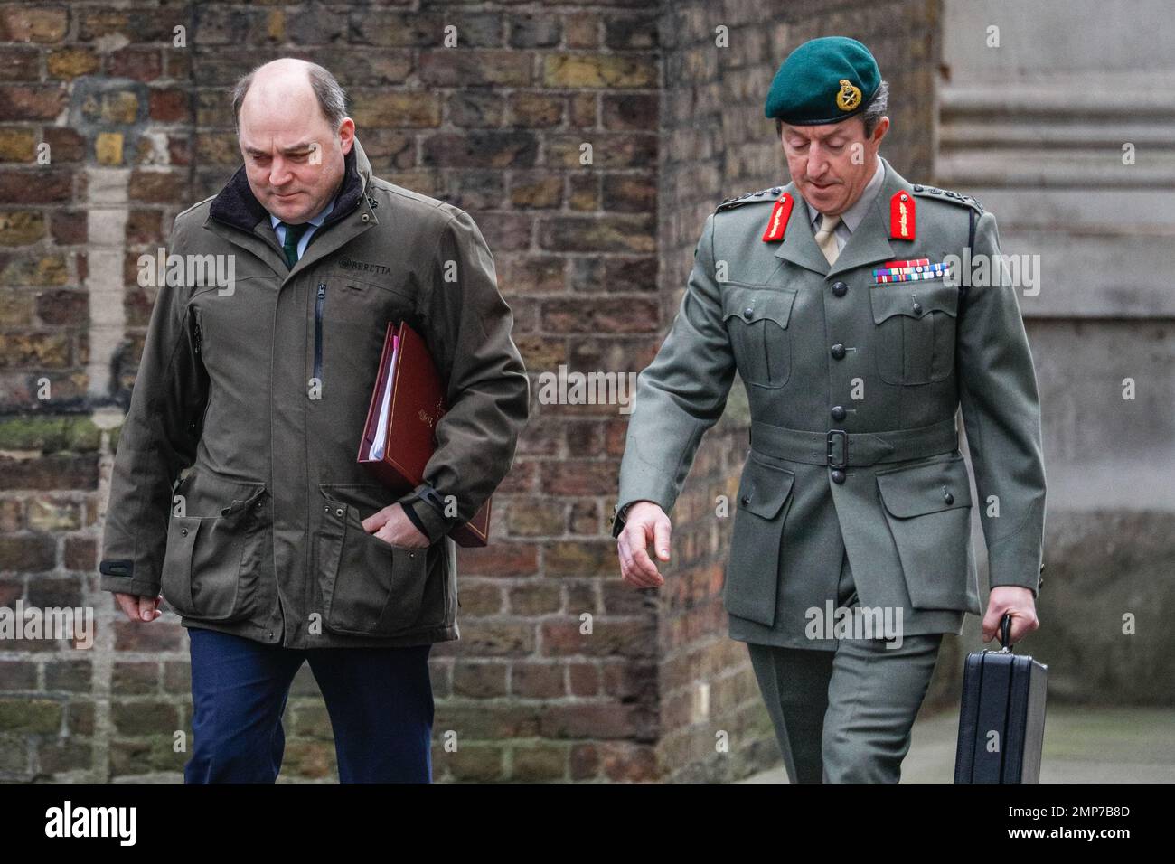 London, UK. 31st Jan, 2023. Ben Wallace, MP, Secretary of State for ...