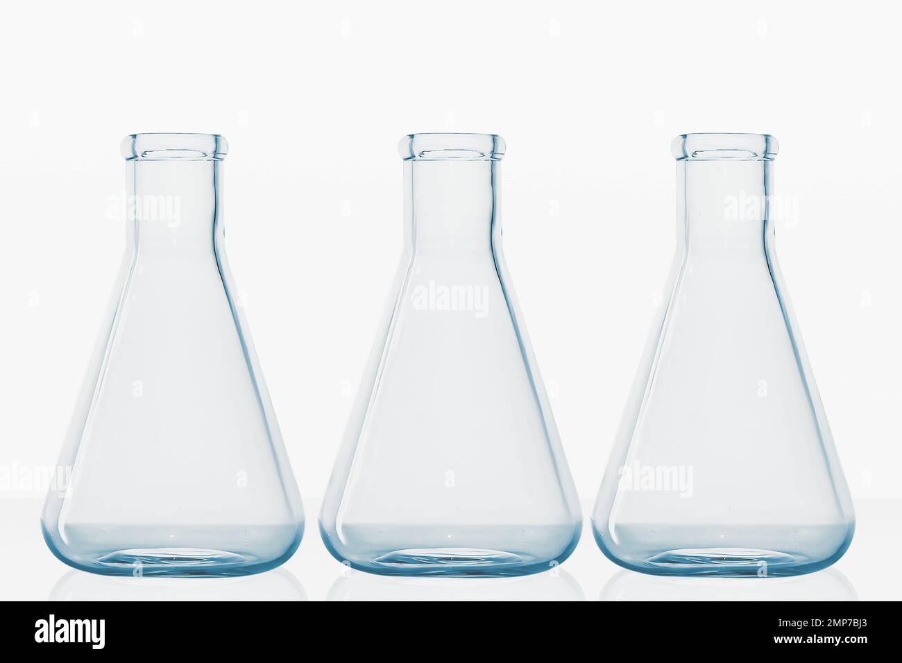 laboratory flasks, glass jars, laboratory, white background Stock Photo ...