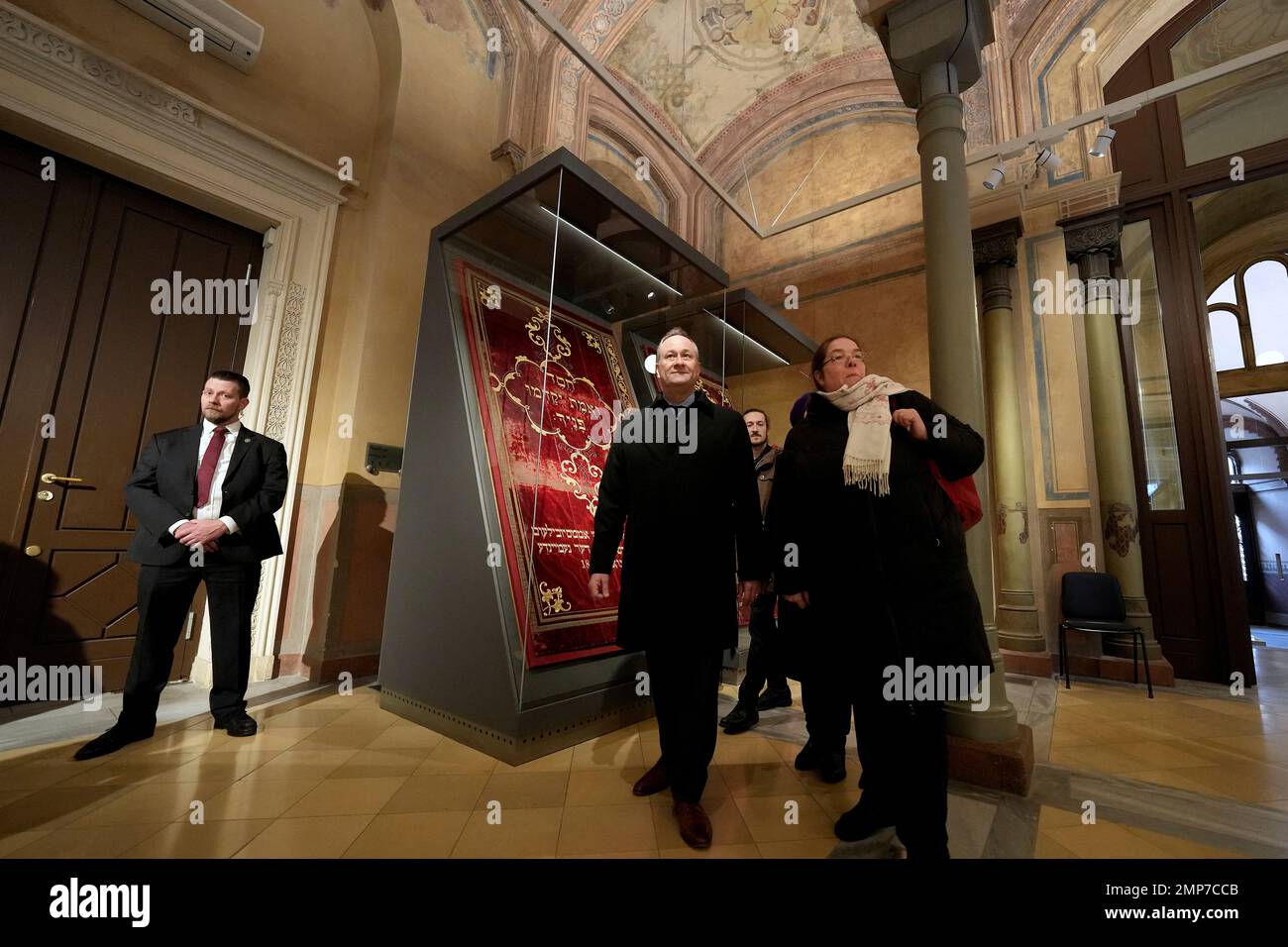 Douglas emhoff visit hi-res stock photography and images - Alamy