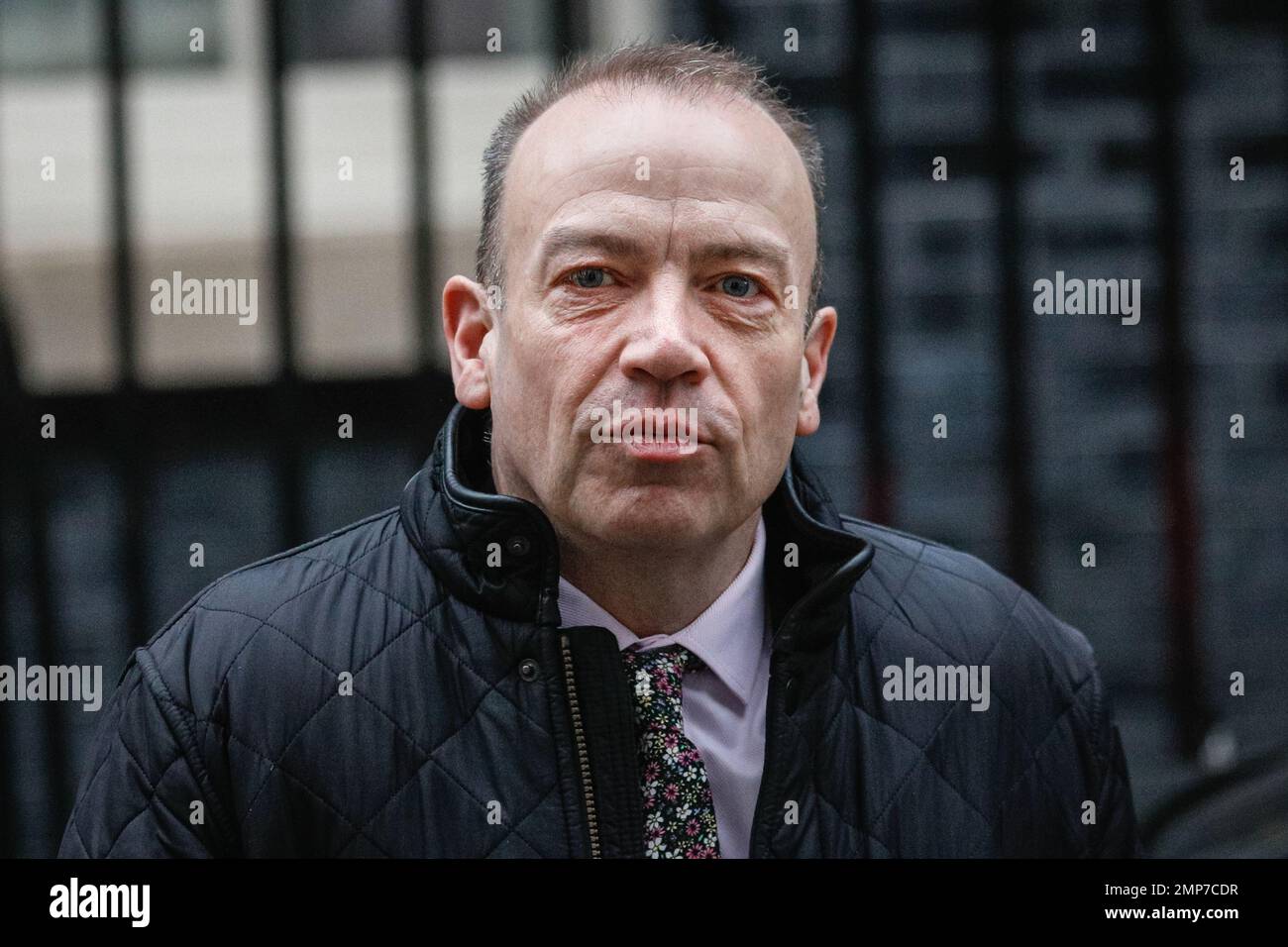 London, UK. 31st Jan, 2023. Chris Heaton-Harris, MP, Secretary of State ...