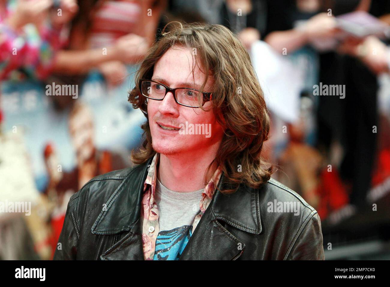 Ed byrne the uk premiere of the a team london hi-res stock photography ...