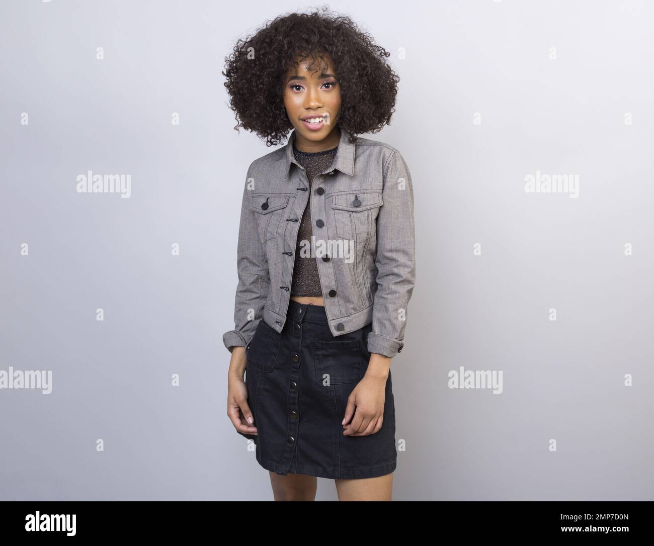 Zoe Renee cast member in the Bet series 'The Quad' poses for a portrait ...