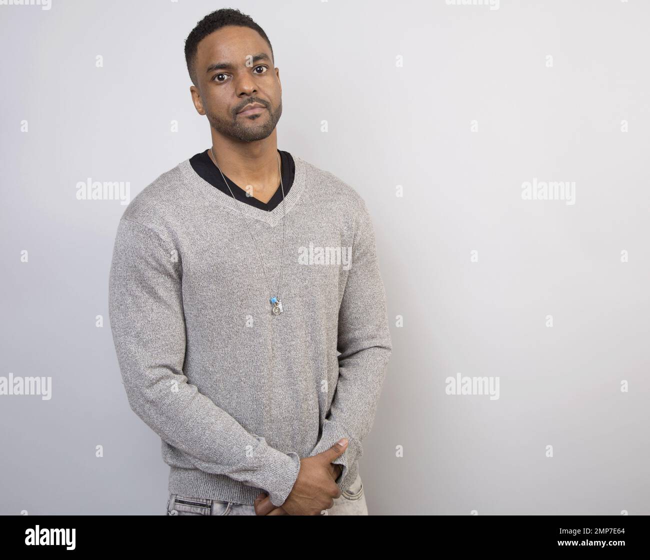 Ronnie Rowe cast member in the Bet series 'In Contempt' poses for a ...