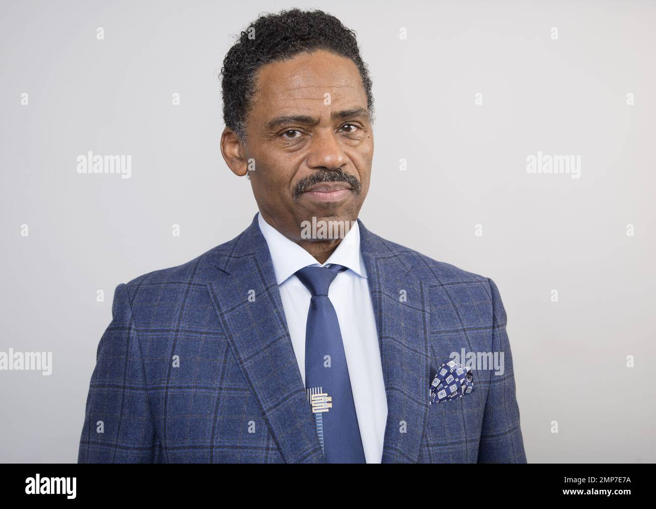 Richard Lawson cast member in the Bet series 'In Contempt' poses for a ...