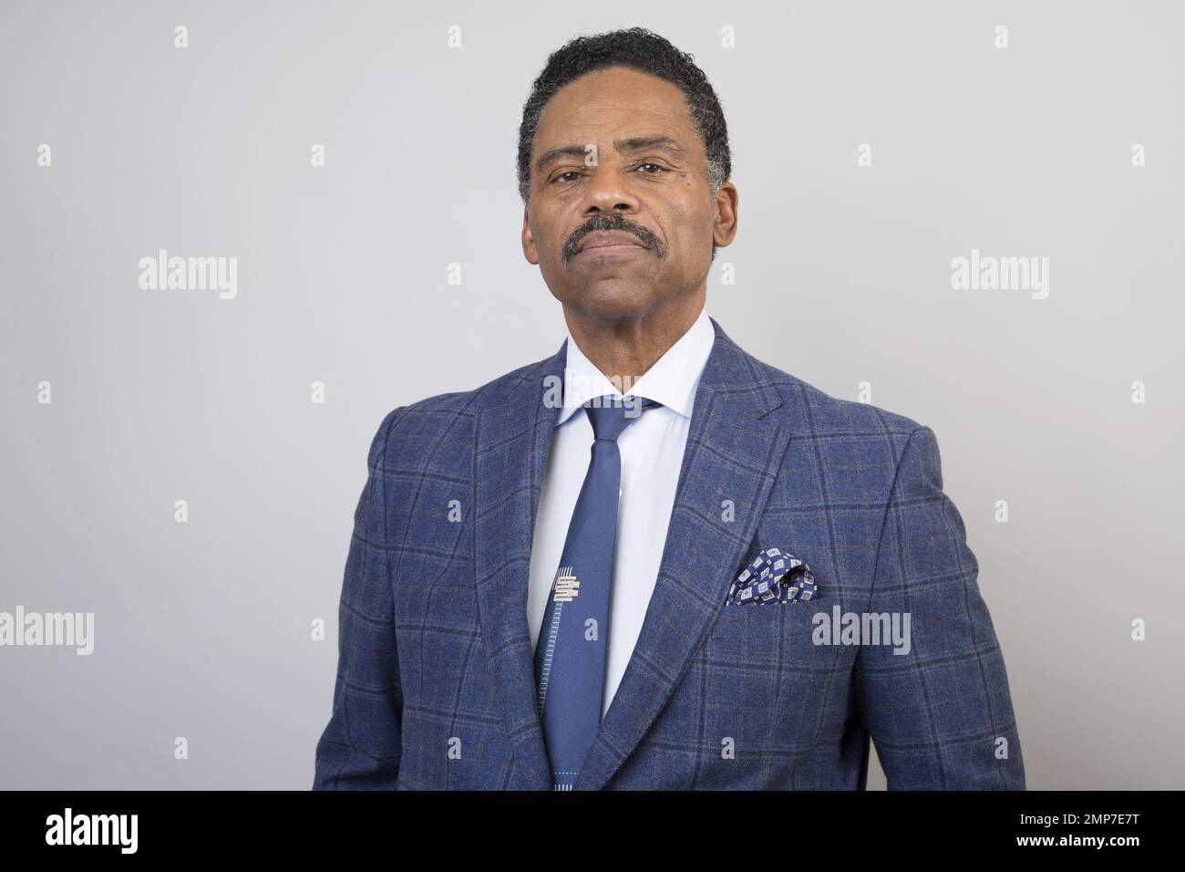 Richard Lawson cast member in the Bet series 'In Contempt' poses for a ...