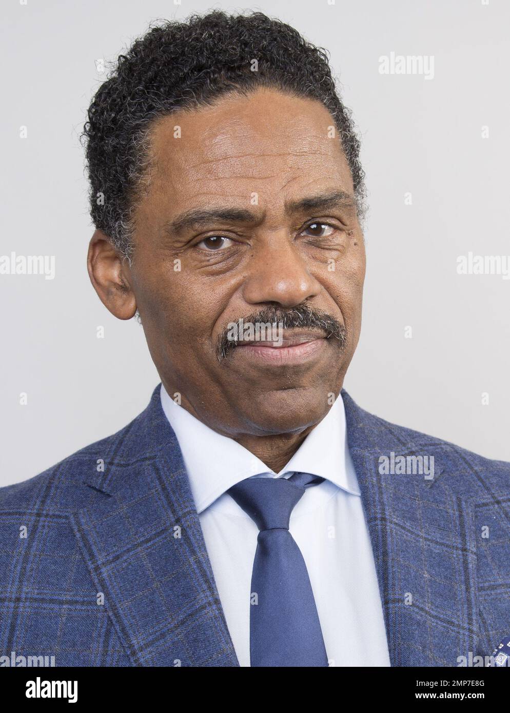 Richard Lawson cast member in the Bet series 'In Contempt' poses for a ...
