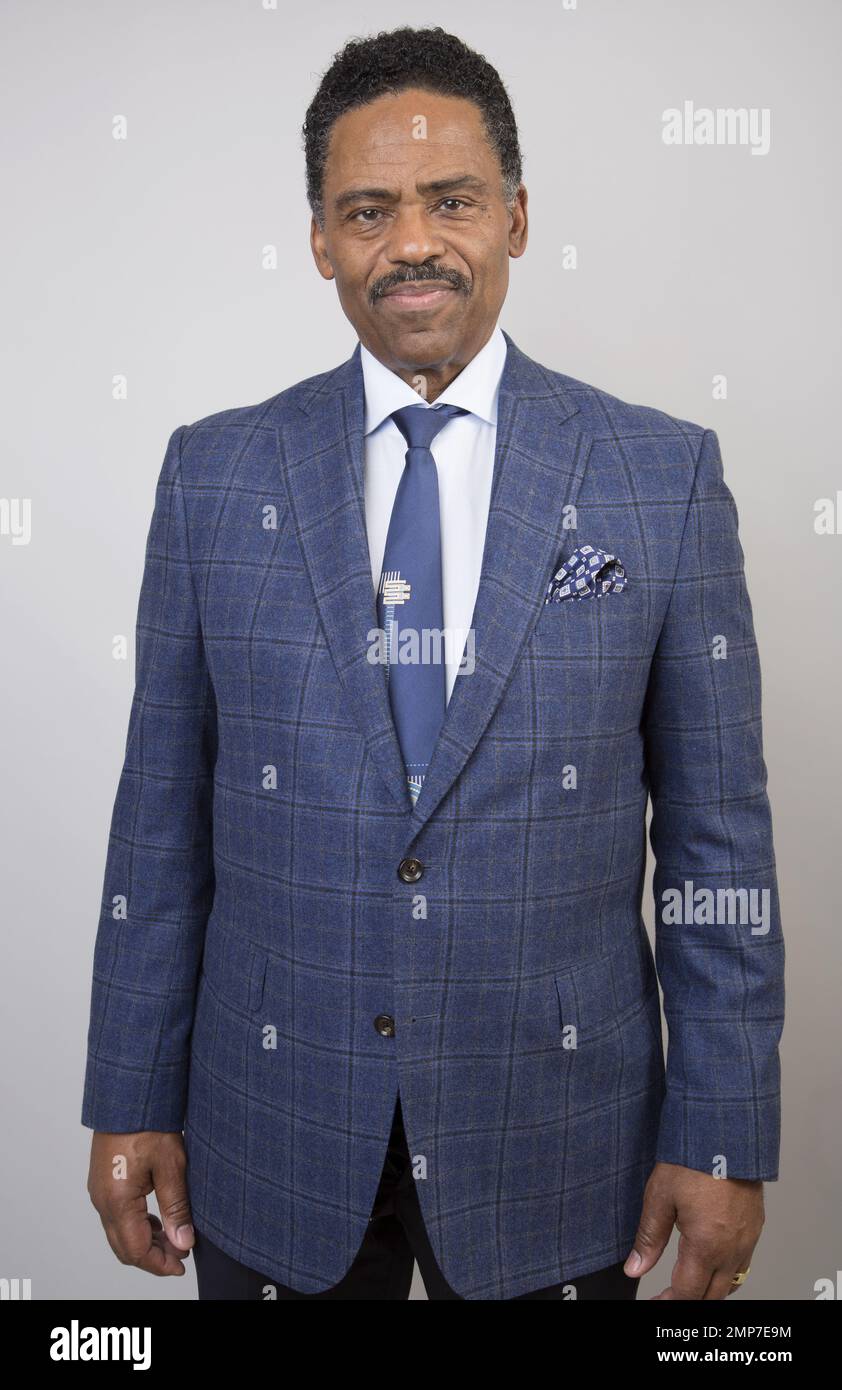 Richard Lawson cast member in the Bet series 'In Contempt' poses for a ...