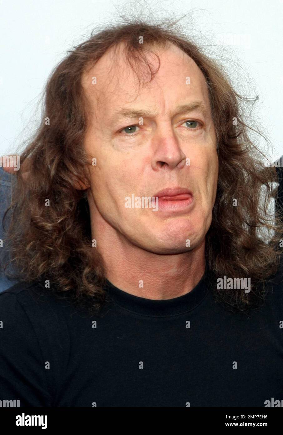AC/DC band member Angus Young at the AC/DC "Live at River Plate" DVD ...