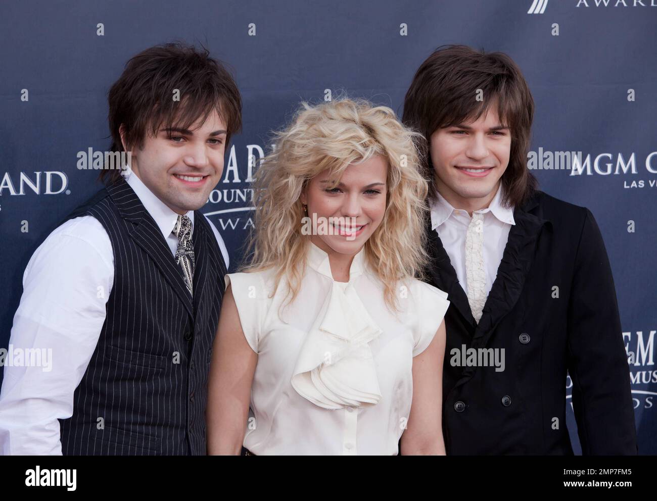 Sibling group The Band Perry, Kimberly, Neil and Reid Perry, who won ...