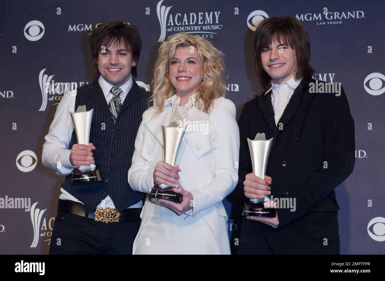 Sibling group The Band Perry, Kimberly, Neil and Reid Perry, who won ...