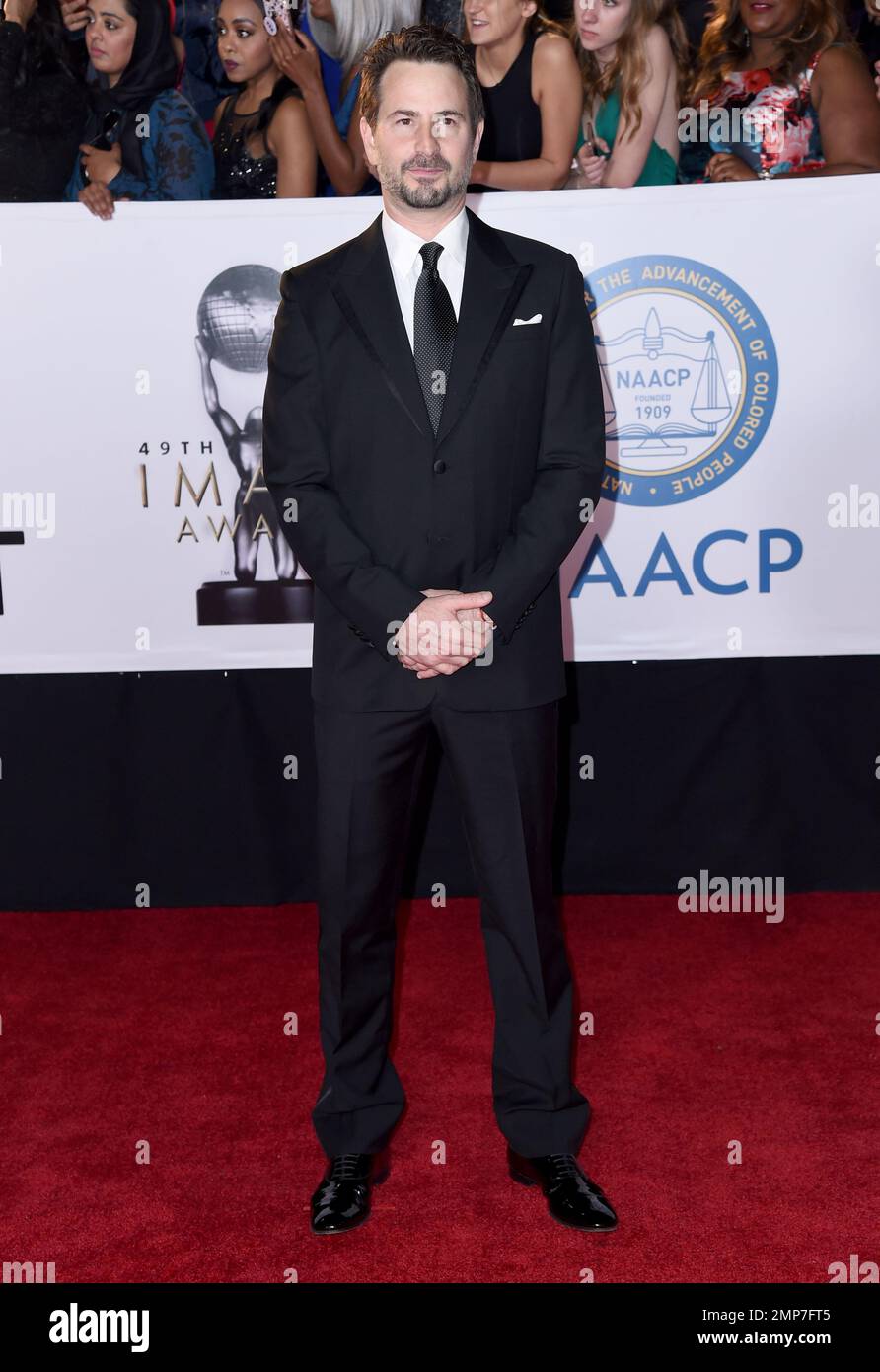 Mark Boal arrives at the 49th annual NAACP Image Awards at the Pasadena ...