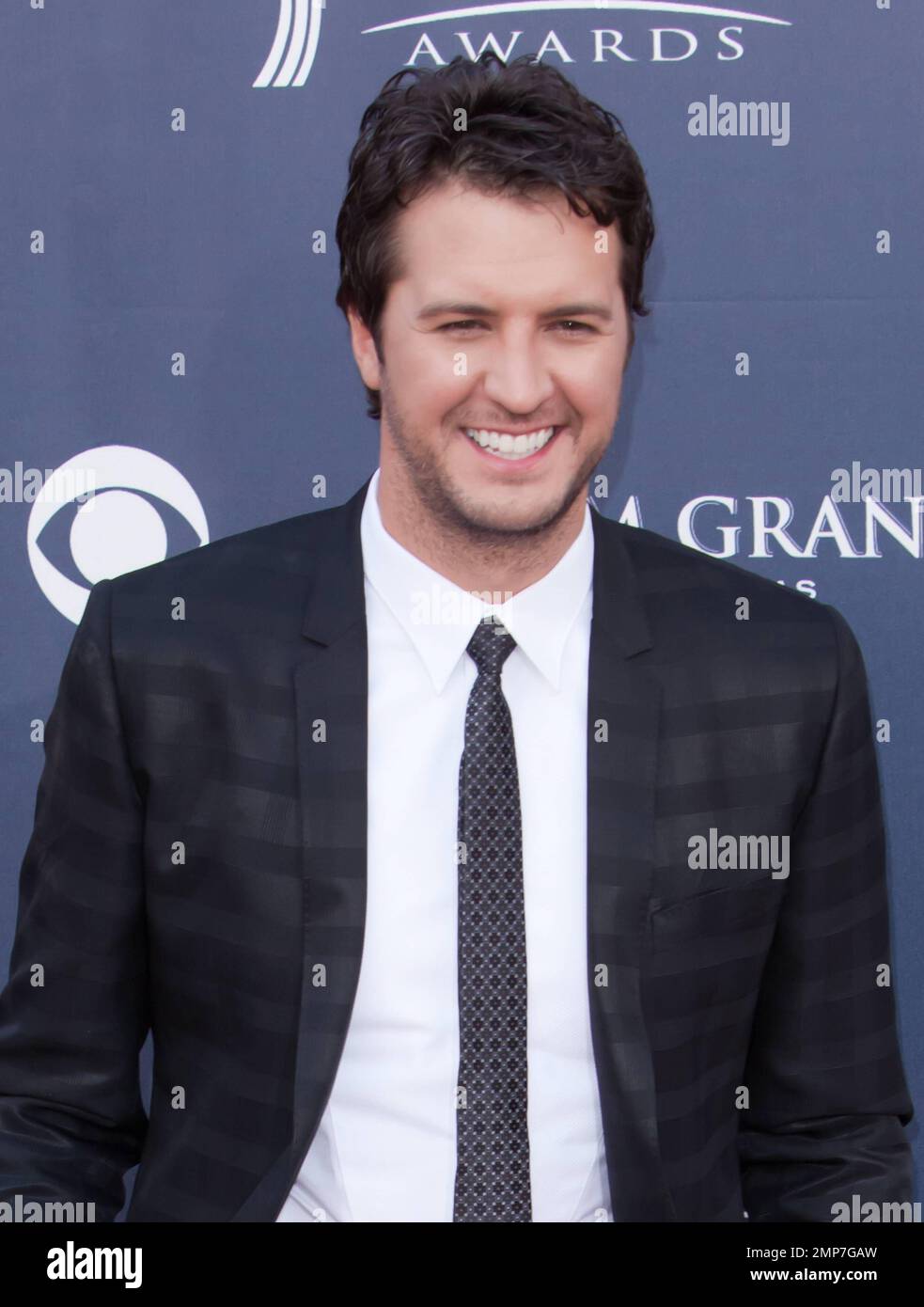 Luke Bryan on the red carpet at the 46th Academy of Country Music ...