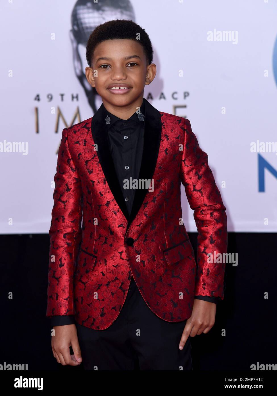 Lonnie Chavis arrives at the 49th annual NAACP Image Awards at the ...