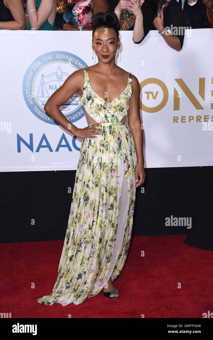 Betty Gabriel arrives at the 49th annual NAACP Image Awards at the ...