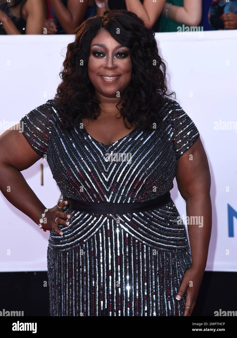 Loni Love arrives at the 49th annual NAACP Image Awards at the Pasadena ...