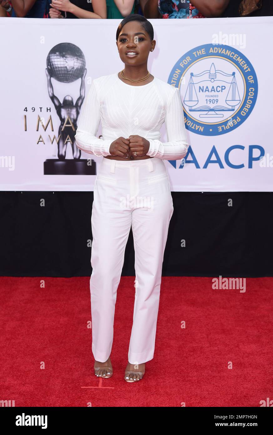 Bre-z arrives at the 49th annual NAACP Image Awards at the Pasadena ...