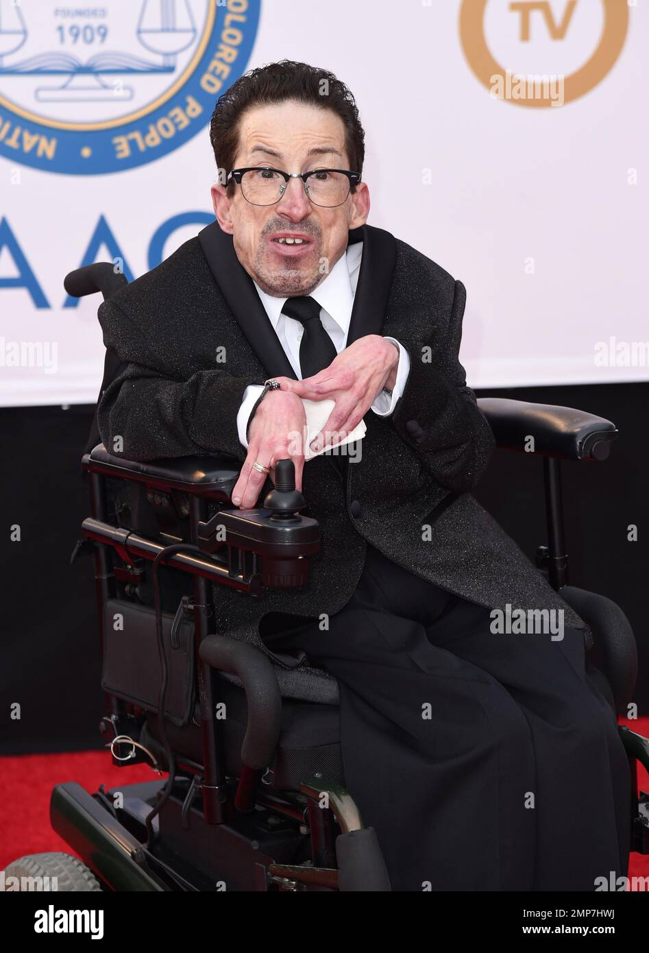 Steven James Tingus arrives at the 49th annual NAACP Image Awards at ...