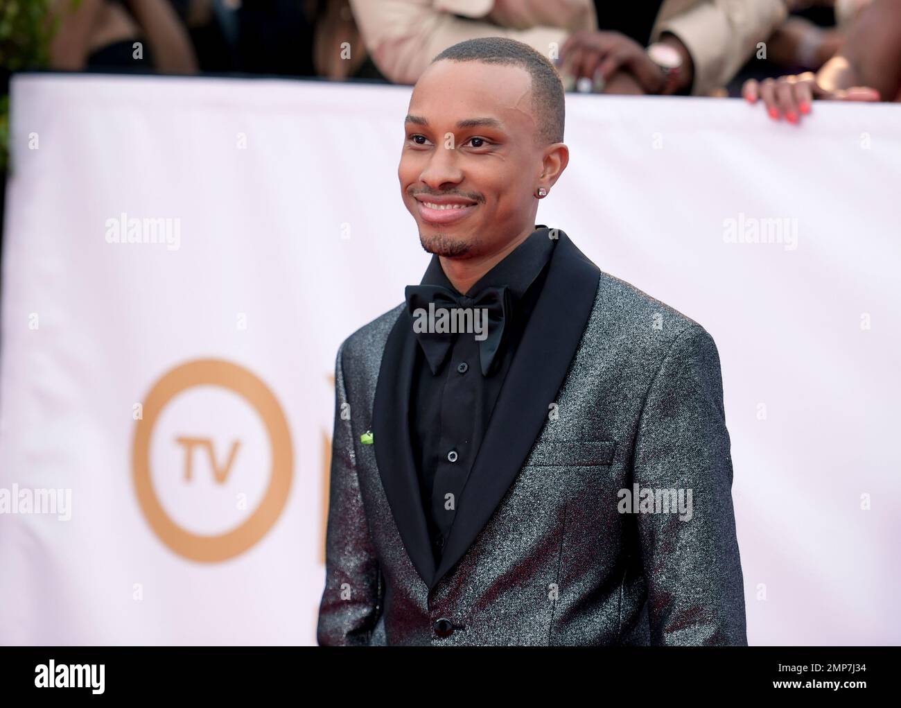 Rashad Dunn arrives at the 49th annual NAACP Image Awards at the ...