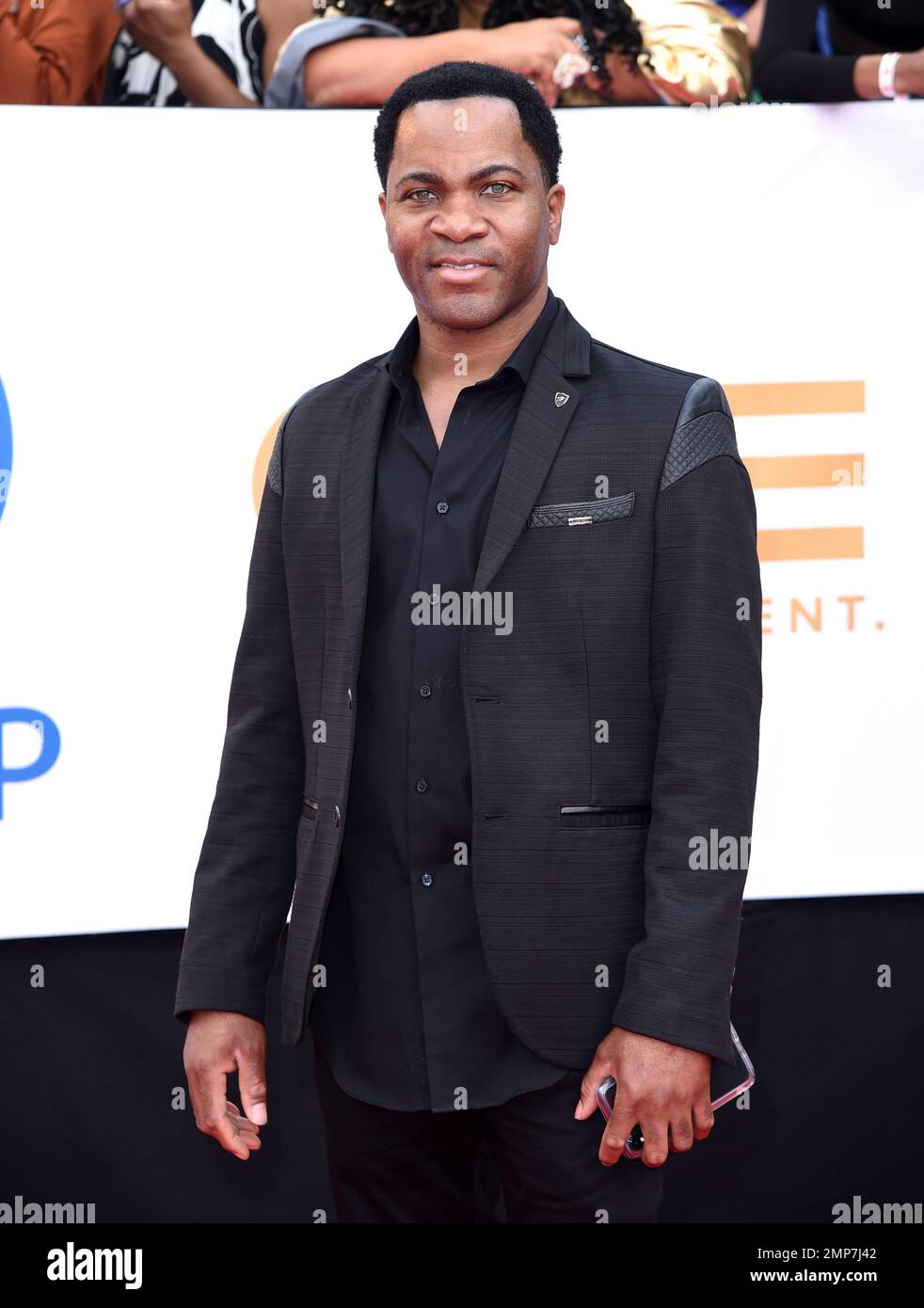 Aaron Bing arrives at the 49th annual NAACP Image Awards at the ...