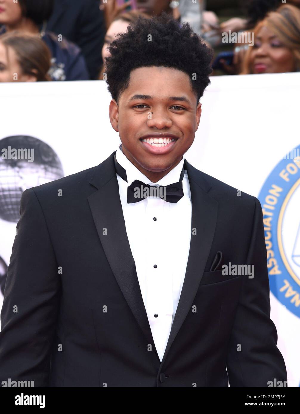 Nathan Davis Jr. arrives at the 49th annual NAACP Image Awards at the ...