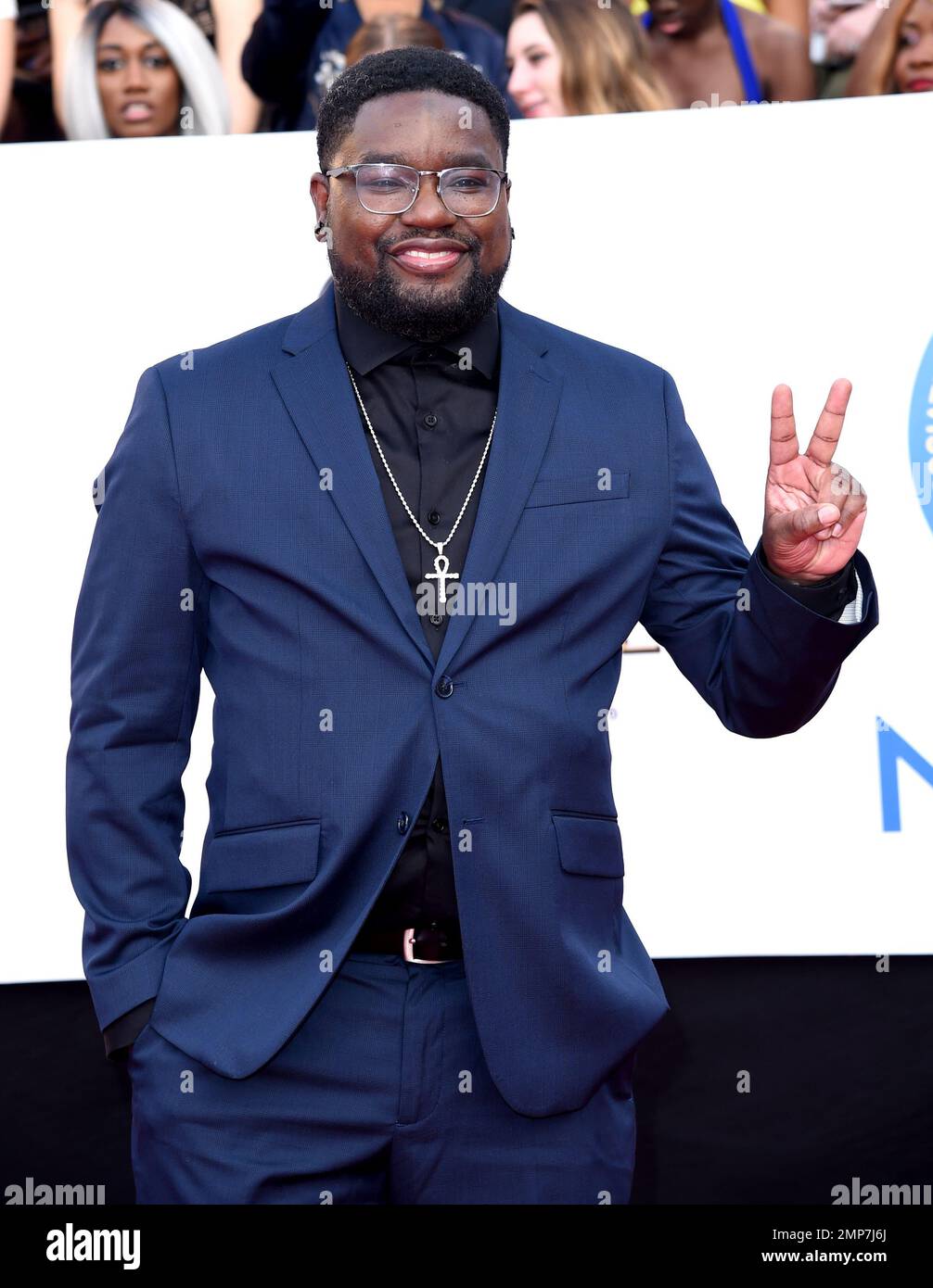 Lil Rel Howery arrives at the 49th annual NAACP Image Awards at the ...