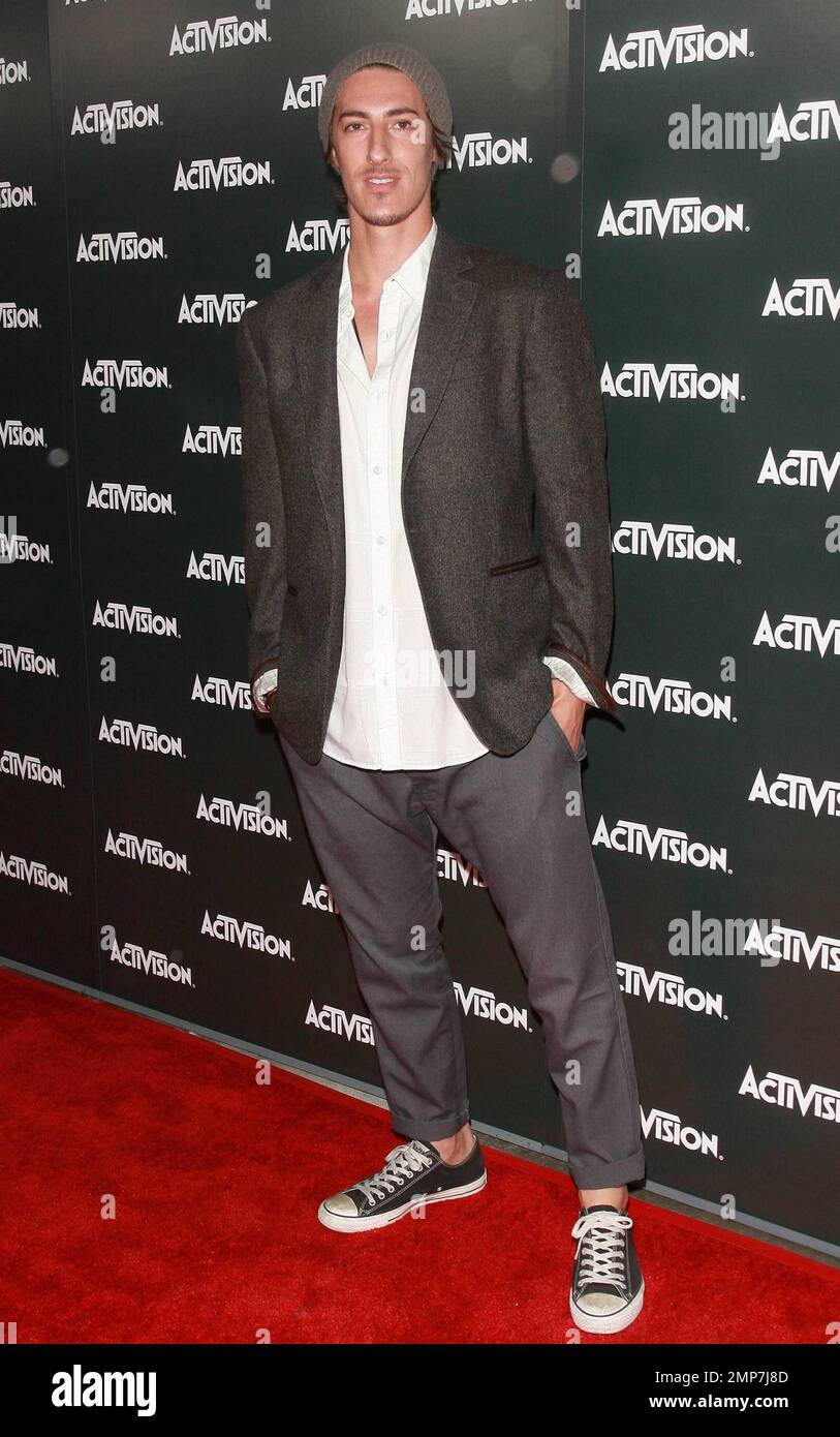 Actor Eric Balfour arrives at Activision E3 2010 Preview event held at ...