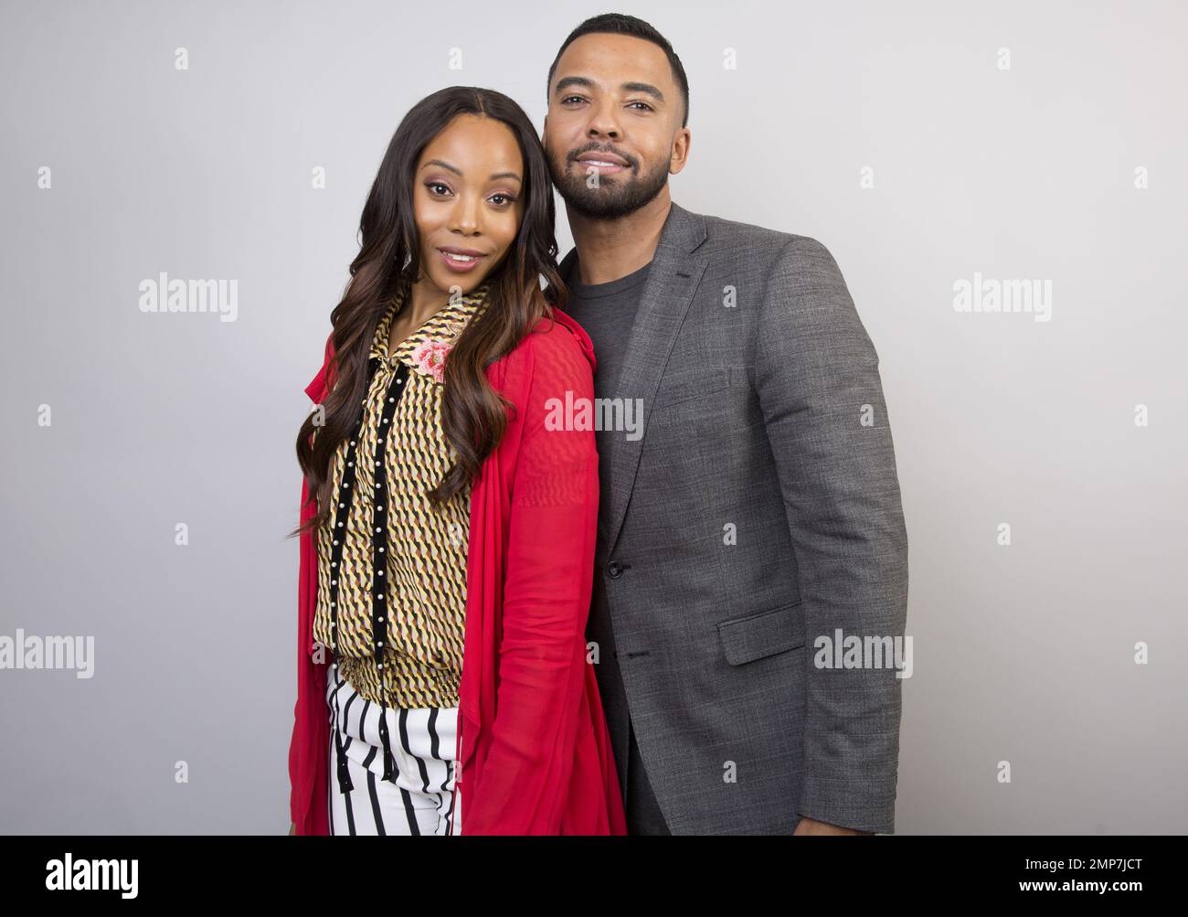 Erica Ash, left, and Christian Keyes cast members in the Bet series 'In ...