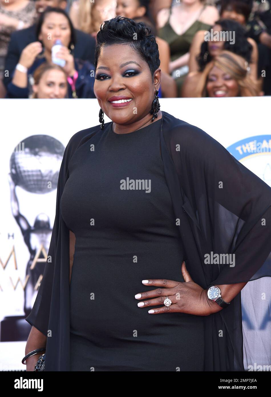 Wanda Pratt arrives at the 49th annual NAACP Image Awards at the ...