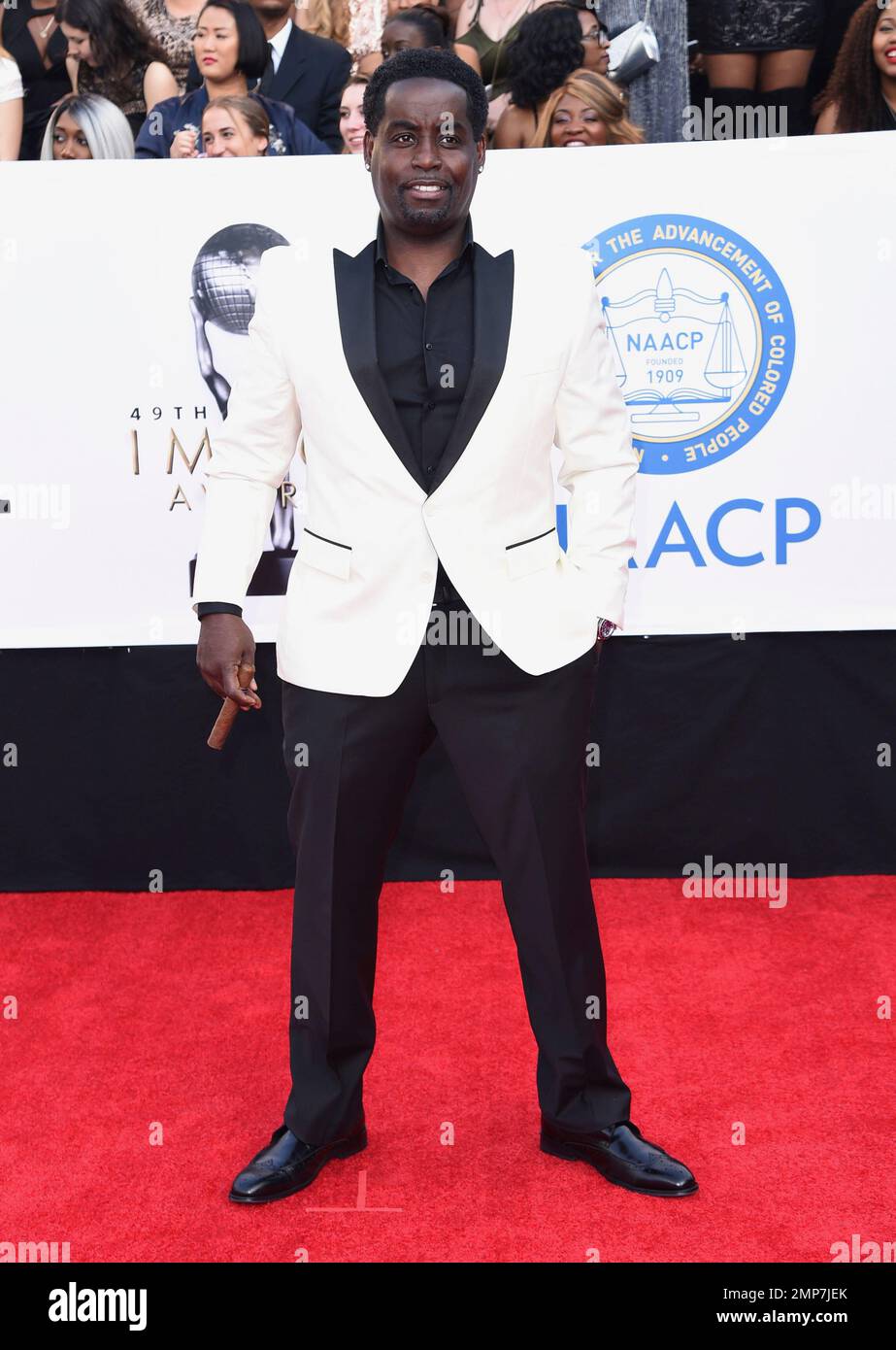 Gary "G. Thang" Johnson arrives at the 49th annual NAACP Image Awards ...
