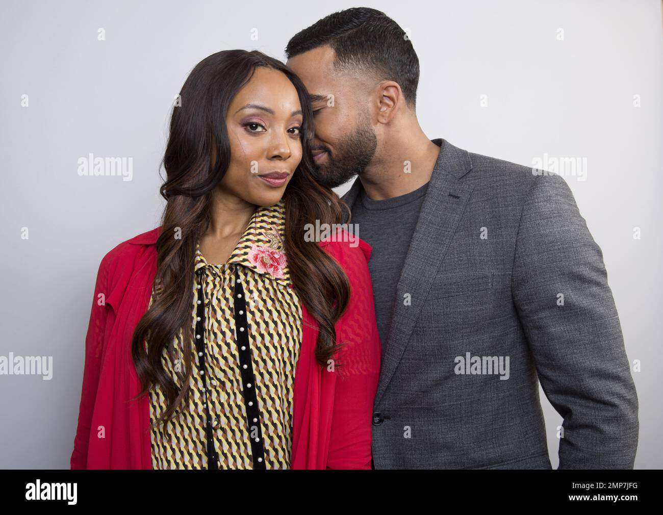 Erica Ash, left, and Christian Keyes cast members in the Bet series 'In ...