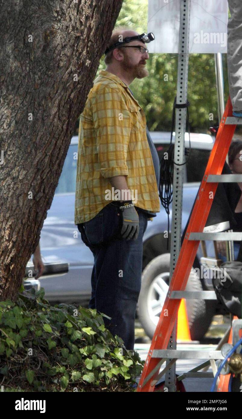 EXCLUSIVE!! Actor and comedian Brian Posehn was seen climbing a tree ...