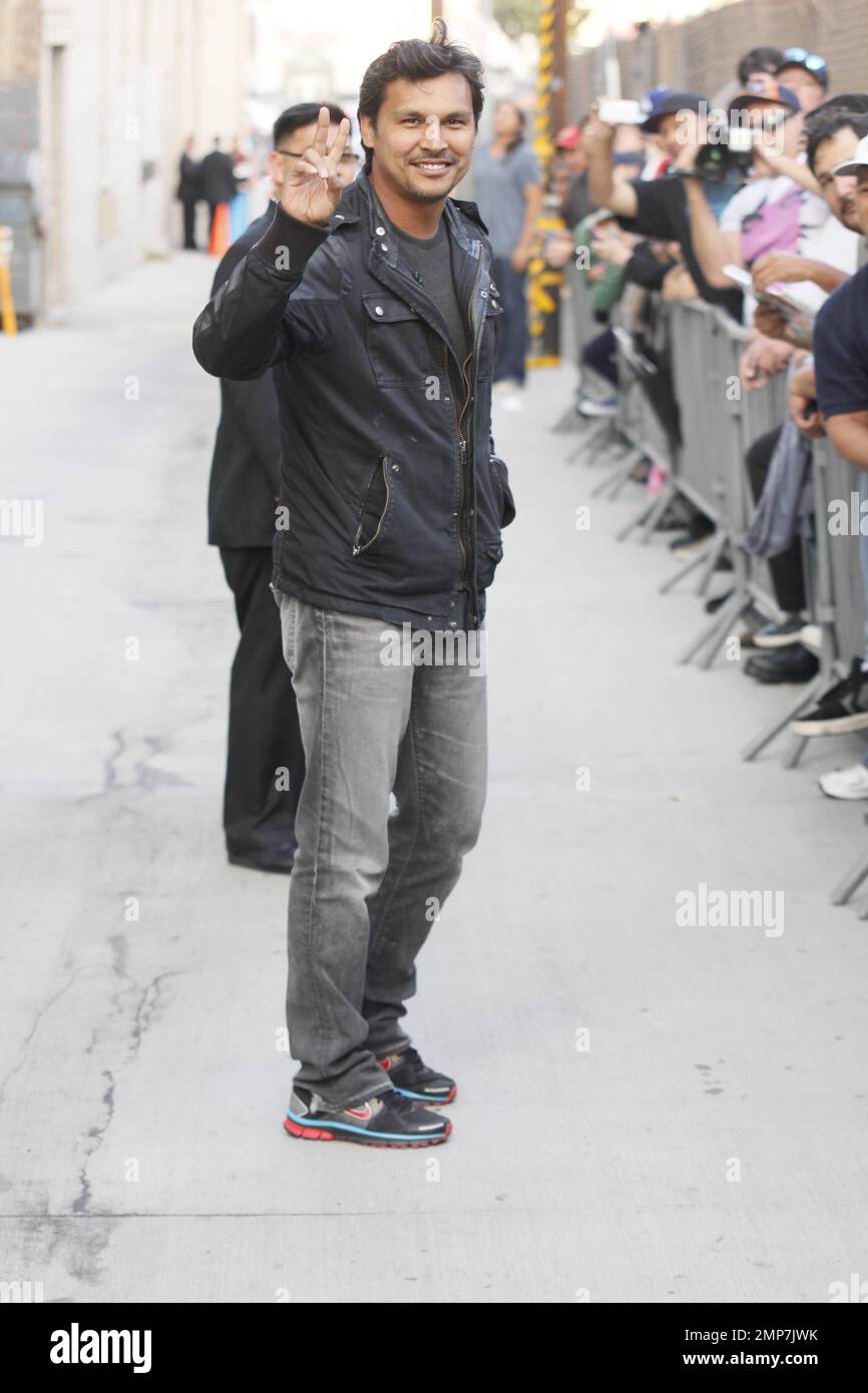 Adam Beach at the Jimmy Kimmel show on July 29th 2011 Stock Photo - Alamy