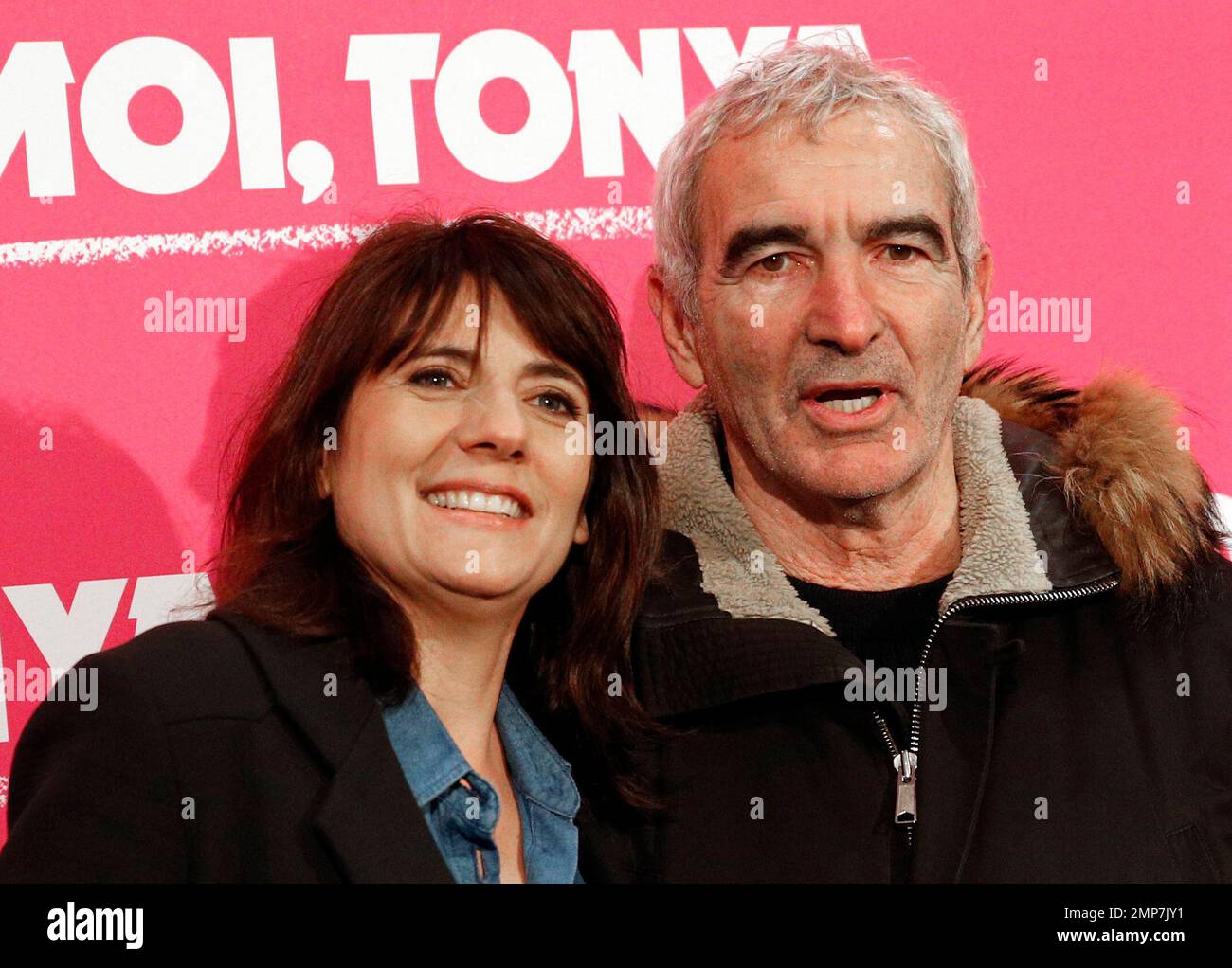 Former France soccer team coach Raymond Domenech, right, and his wife ...