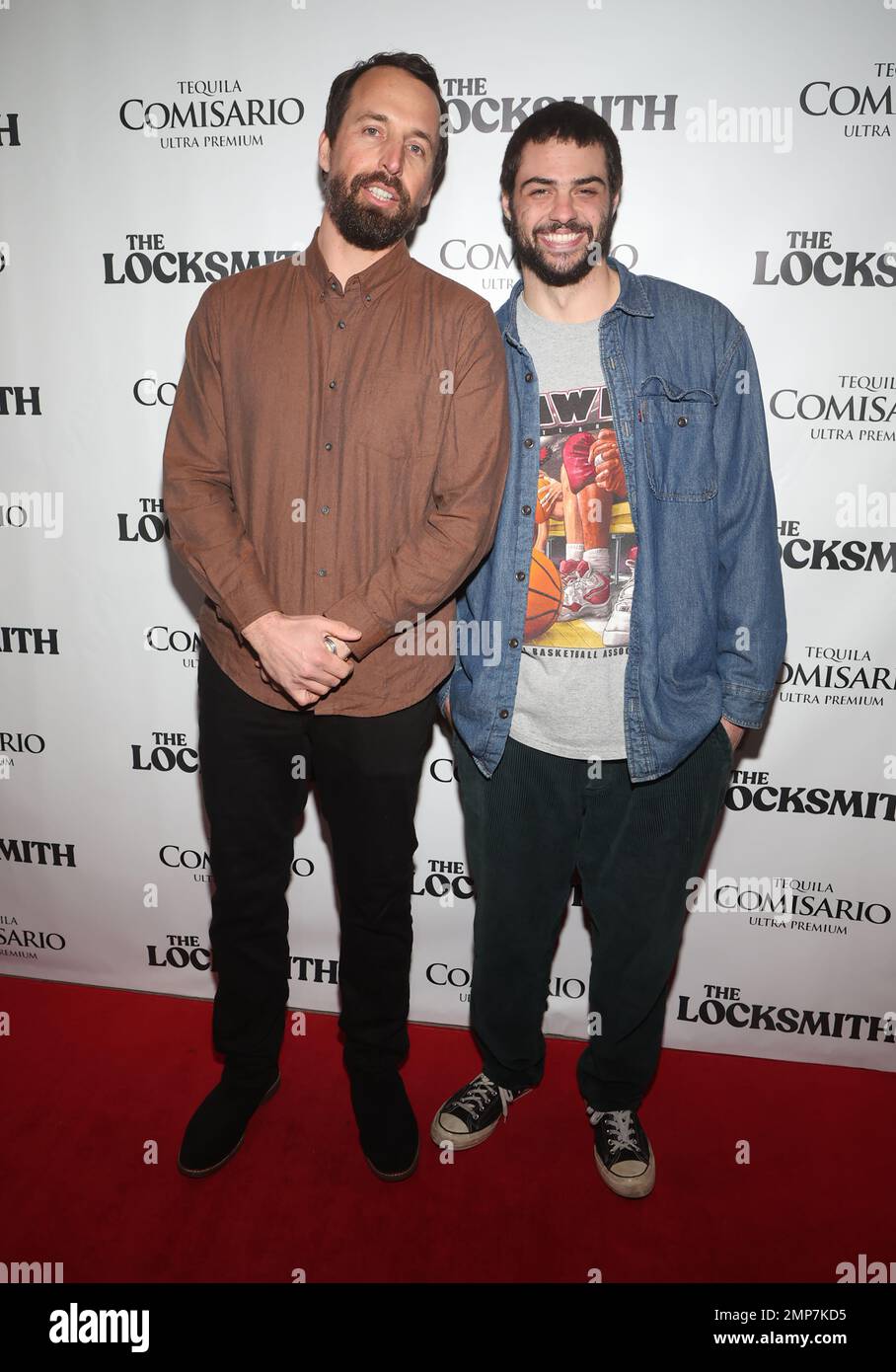 BEVERLY HILLS, CA - JANUARY 30: Nicholas Harvard, Noah Centineo at the ...
