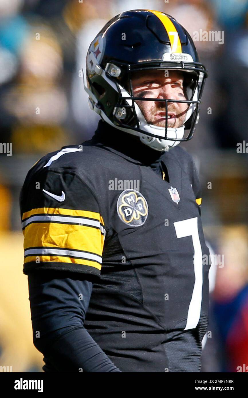 during the first half of an NFL divisional football AFC playoff game in ...