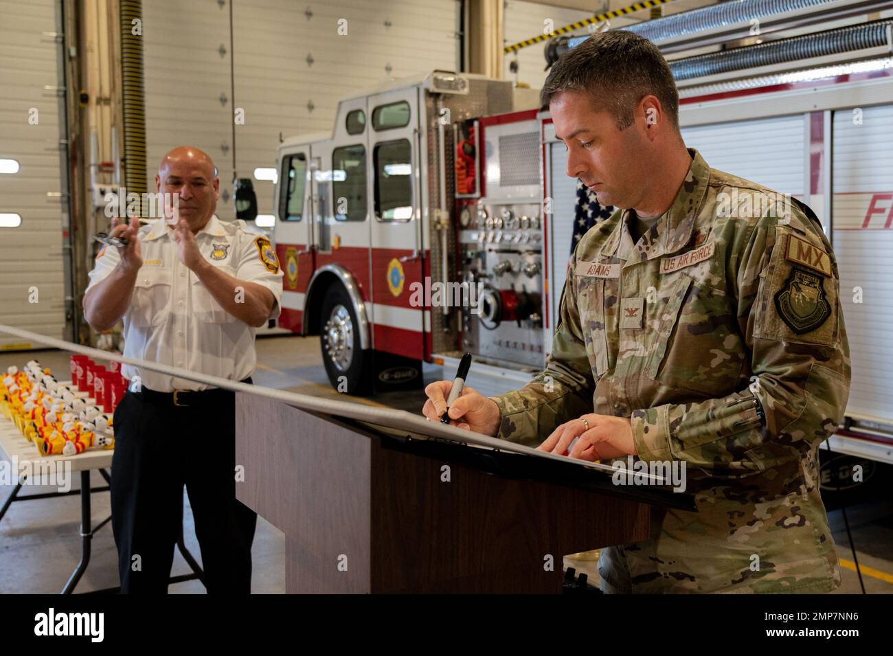 U.S. Air Force Col. Wes Adams, Joint Base McGuire-Dix-Lakehurst and ...