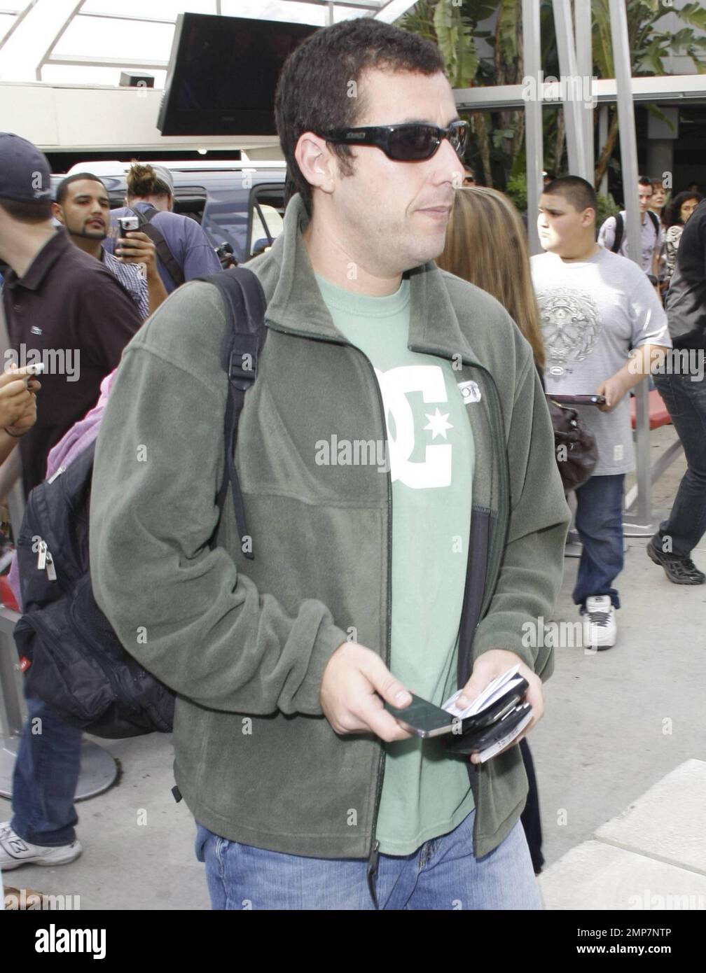 Adam Sandler appears to have put on a bit of weight, something that he ...