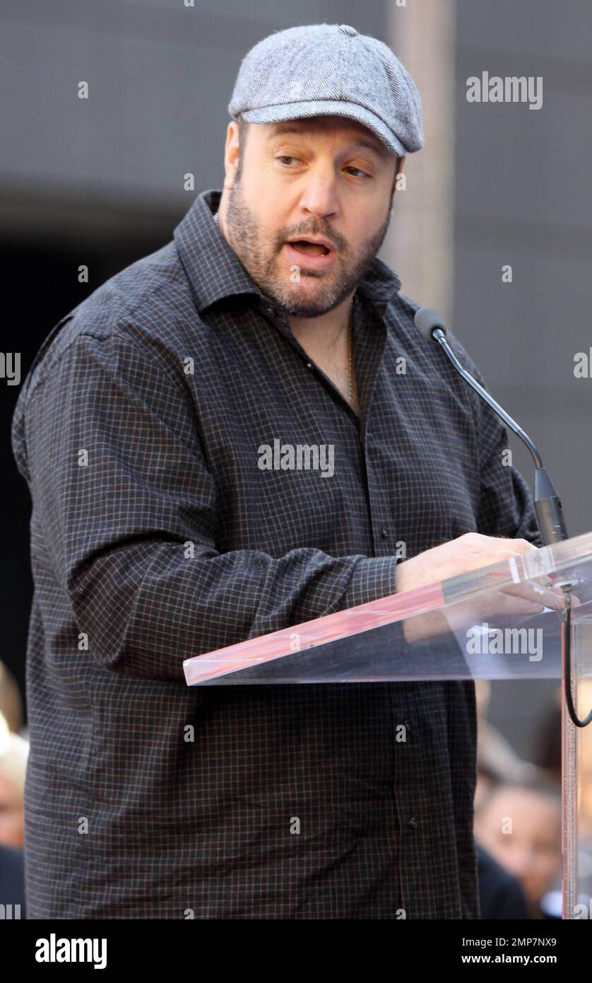 Joined by his wife Jackie, daughters Sadie and Sunny and his mother ...