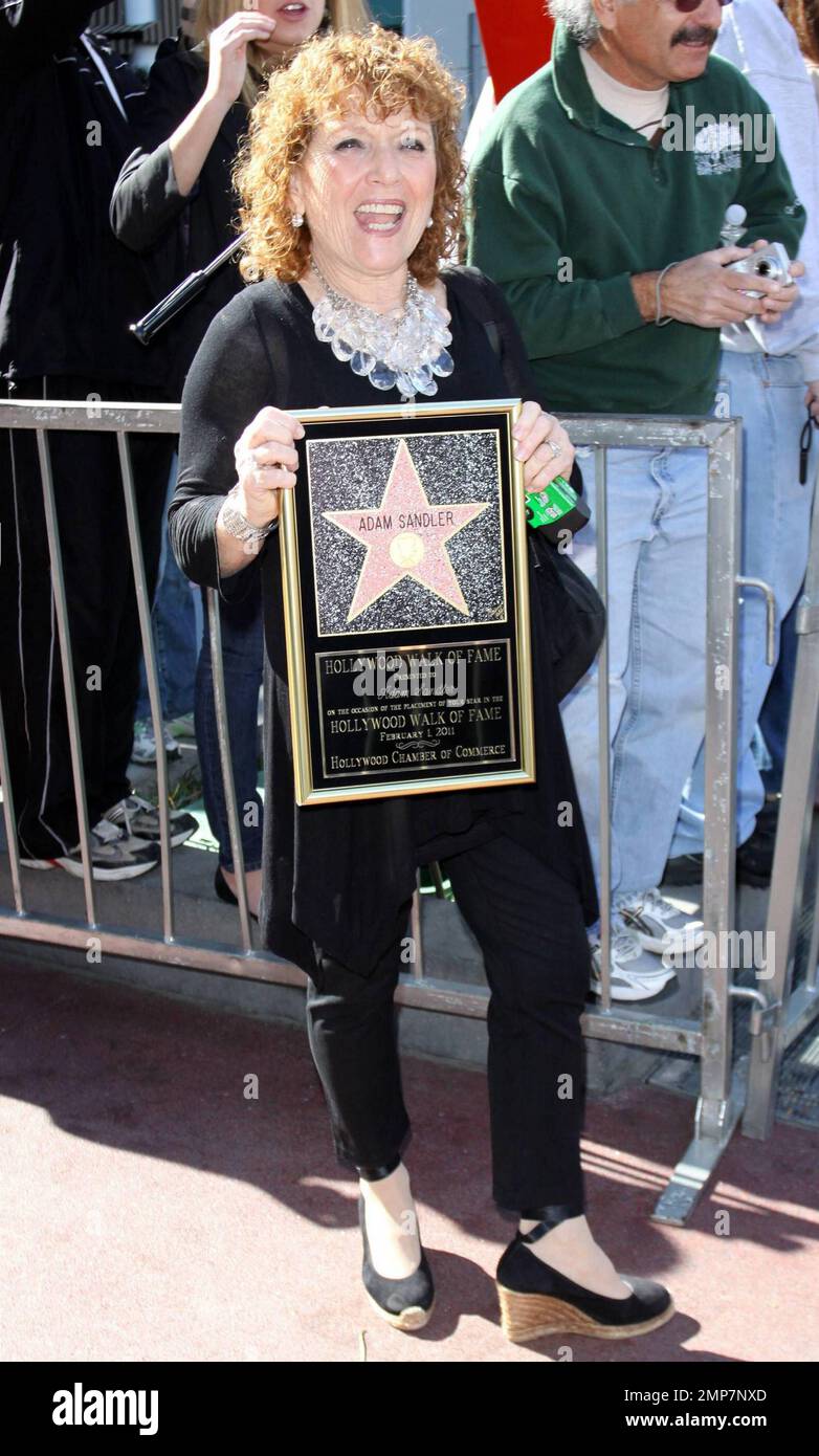 Joined by his wife Jackie, daughters Sadie and Sunny and his mother ...