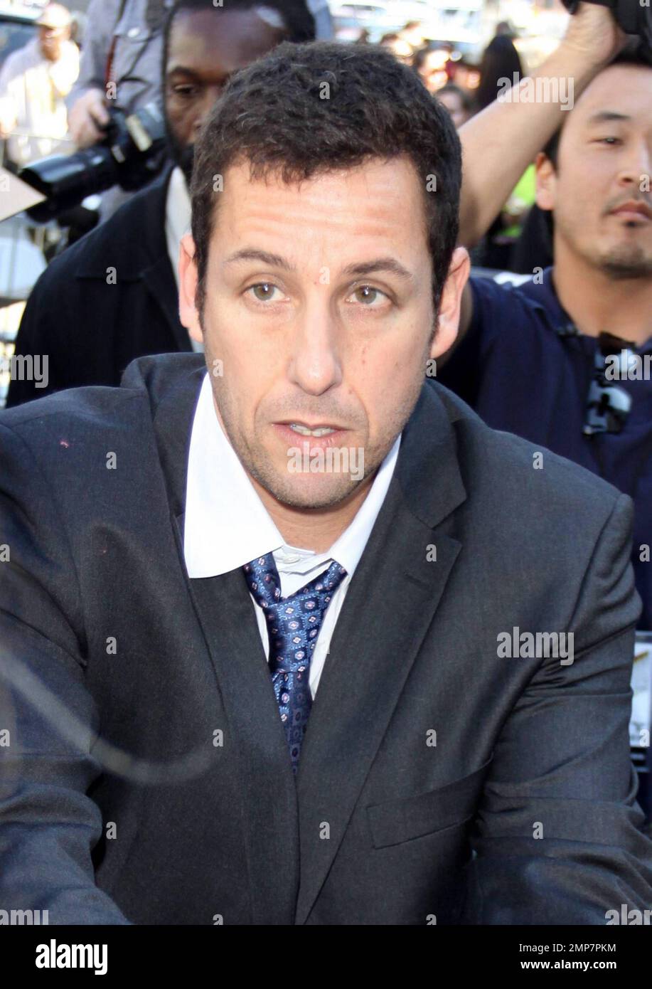 Joined by his wife Jackie, daughters Sadie and Sunny and his mother ...