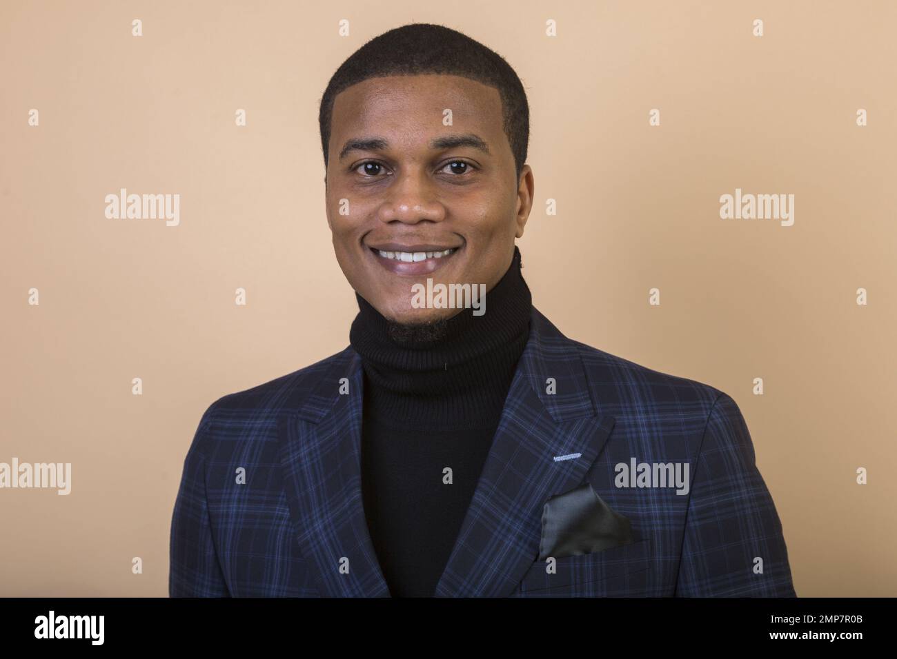 Cory Hardrict cast member in the Crackle series 'The Oath' poses for a ...