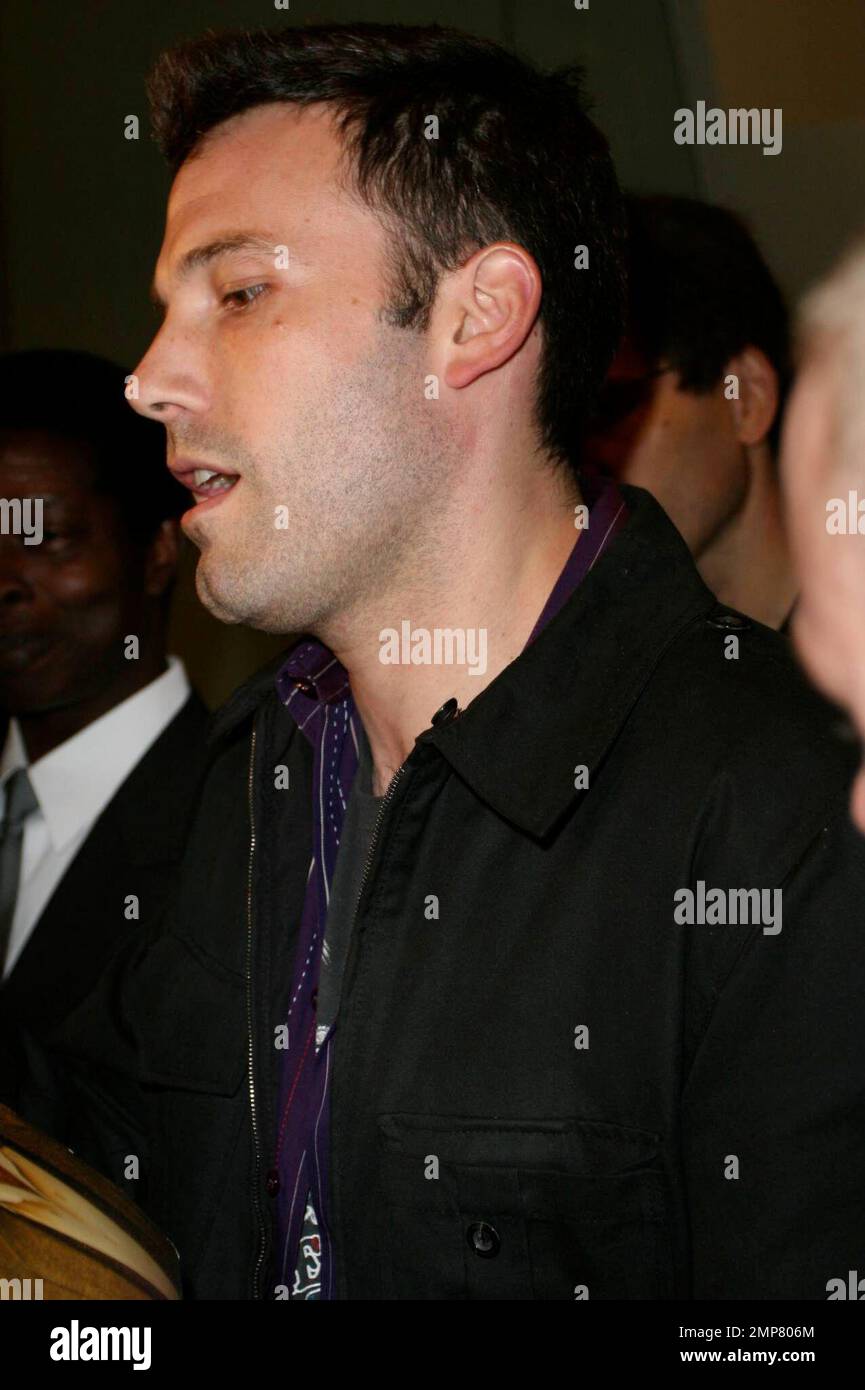 Actor Ben Affleck signs autographs outside the Endeavor Talent Agency ...
