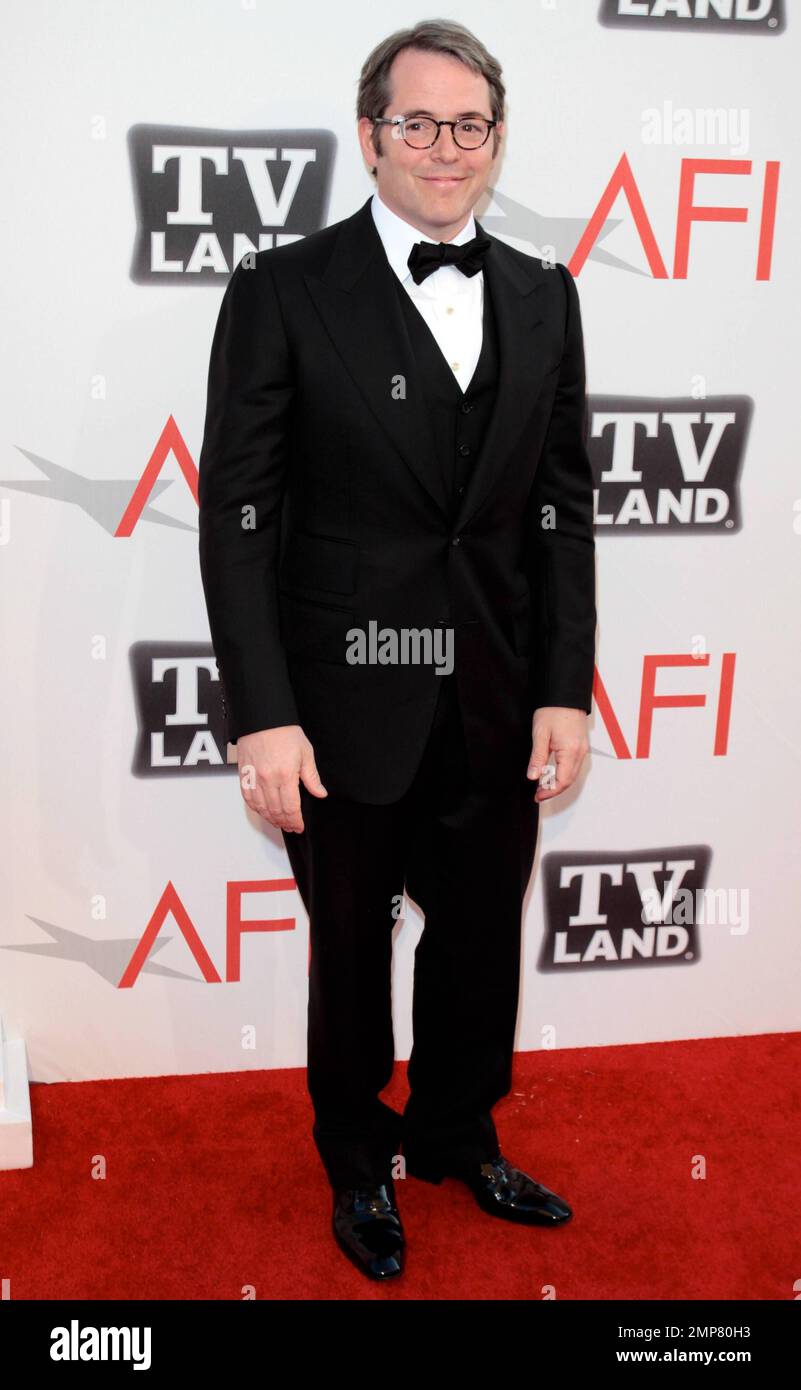 Actor Matthew Broderick arriving at ÒTV Land Presents: The AFI Life ...