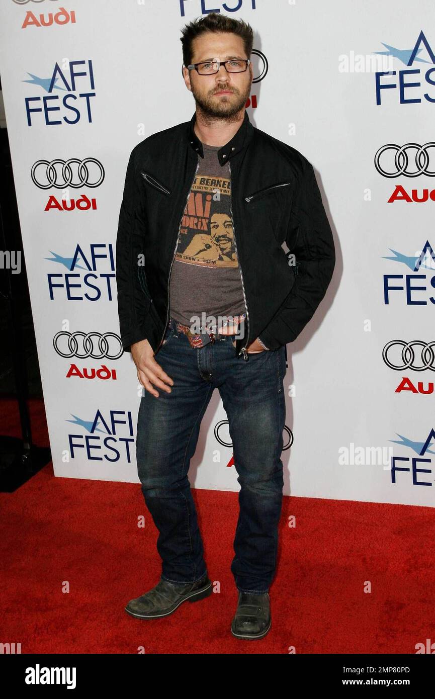 Jason Priestly arrives at the 2008 AFI FEST screening of The Truth in ...