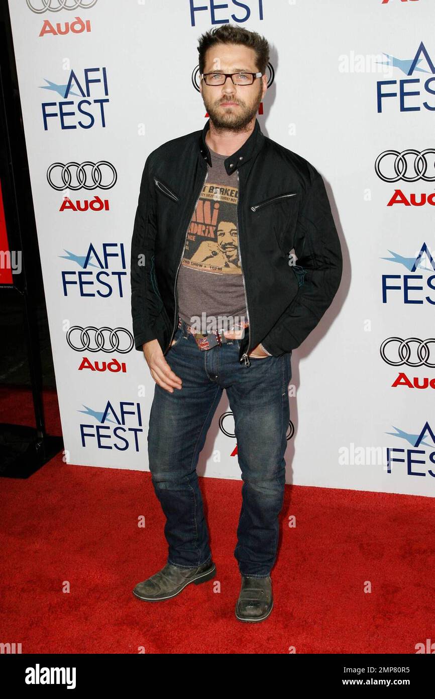Jason Priestly arrives at the 2008 AFI FEST screening of The Truth in ...