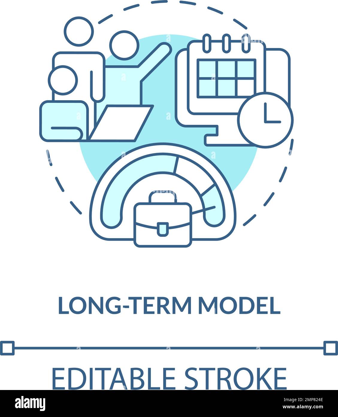 Long-term model turquoise concept icon Stock Vector Image & Art - Alamy Long-term model turquoise concept icon Stock Vector Image & Art - Alamy