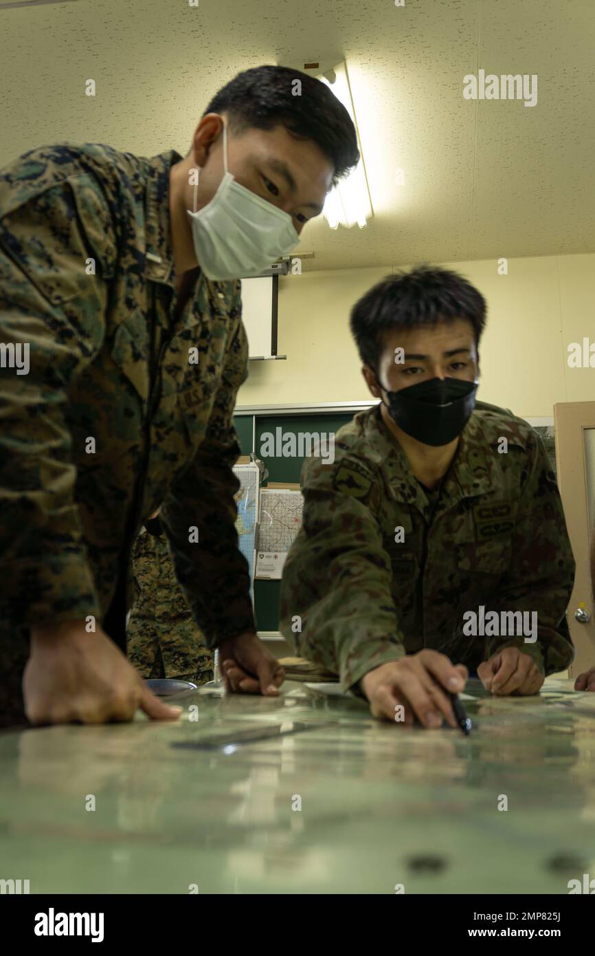 U.S. Marine Corps 1st Lt. Bobby Park, intelligence officer with 12th ...