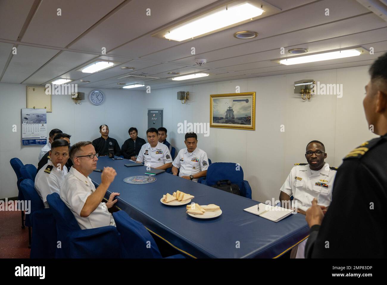 221011-N-DB724-2329 CEBU, Philippines (Oct. 11, 2022) U.S. Navy Sailors ...